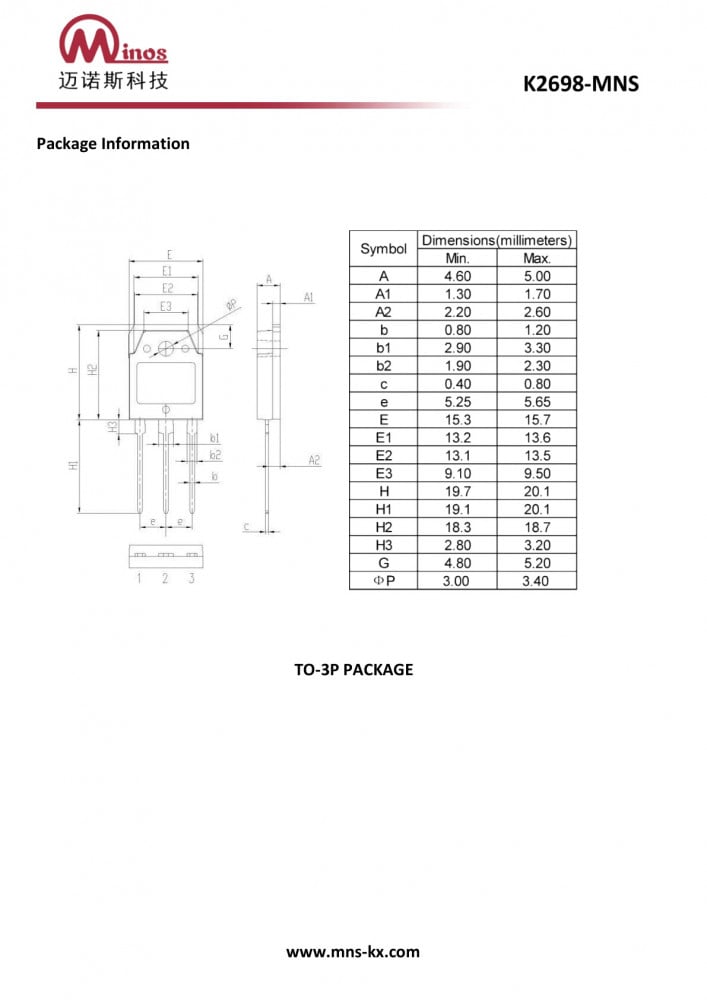 K2698-MNS datasheet page 9