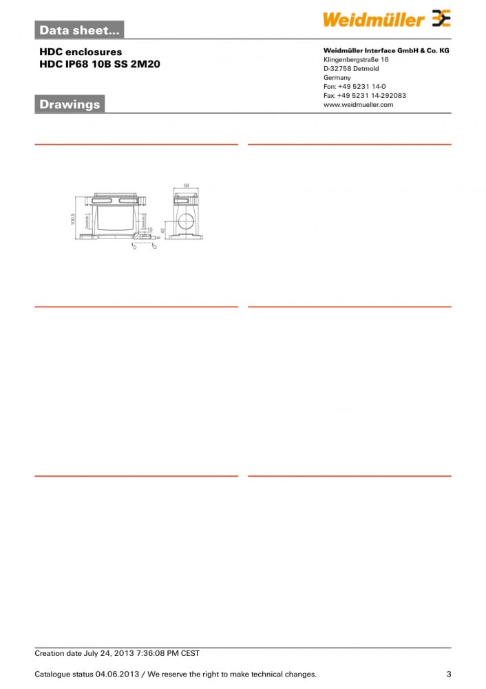 WEIDMULLER 1081310000 technical document page 3