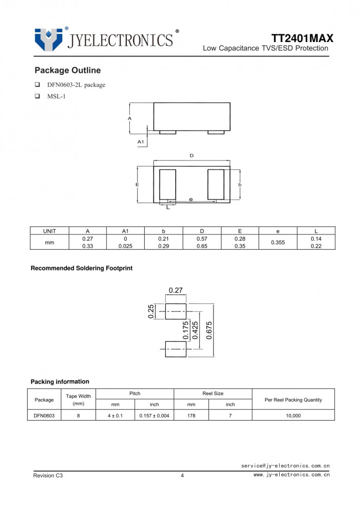 TT2401MAX datasheet page 4