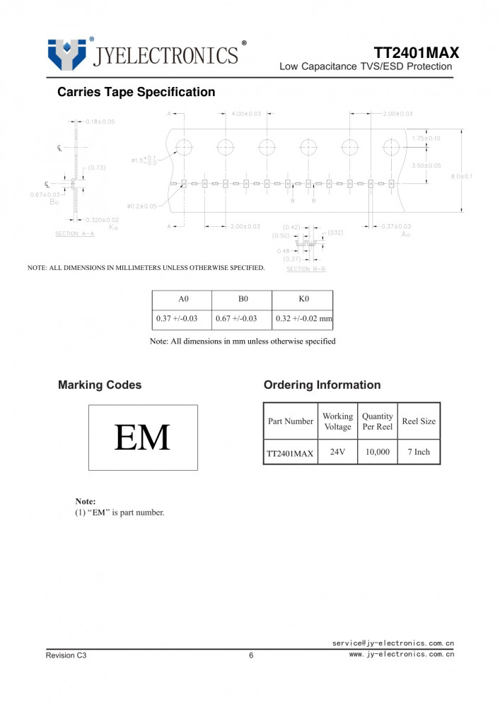 TT2401MAX datasheet page 6