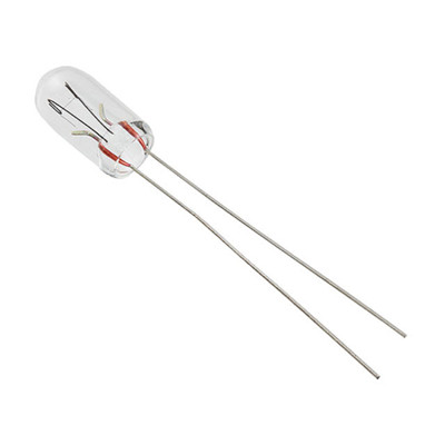 Incandescent Lamp T-1 3/4 Wire Terminal Clear 20000 Hrs 6.3V for sale