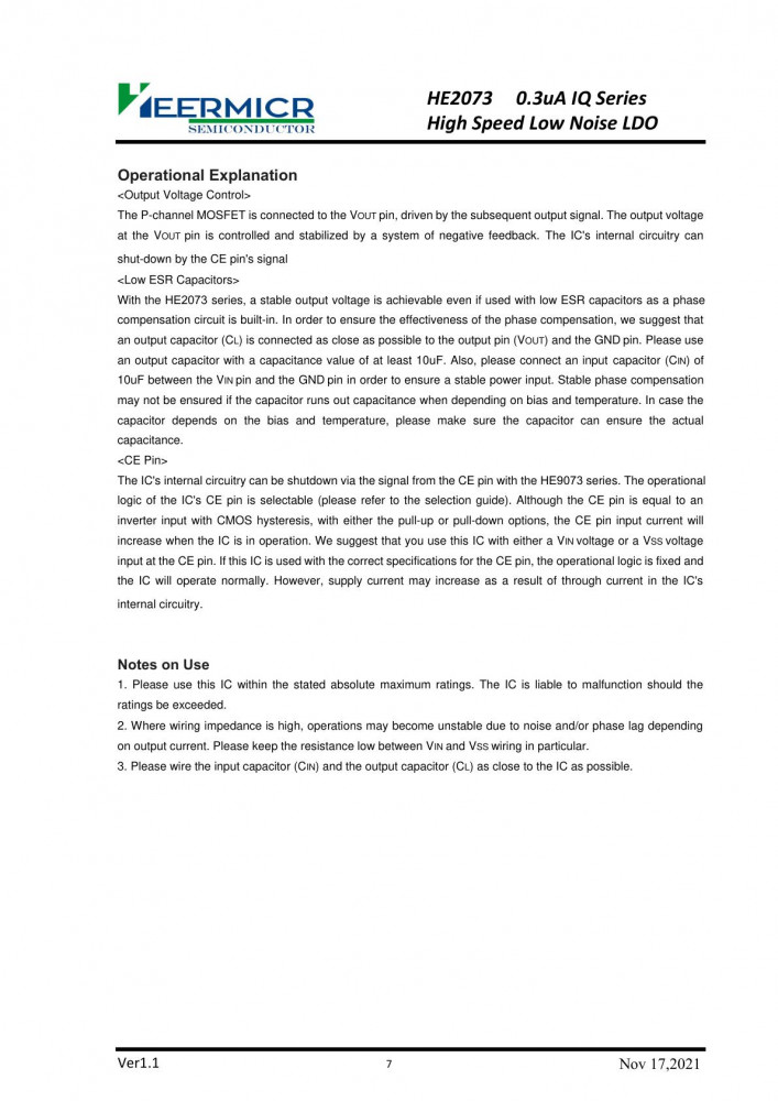 HE2073 datasheet page 8