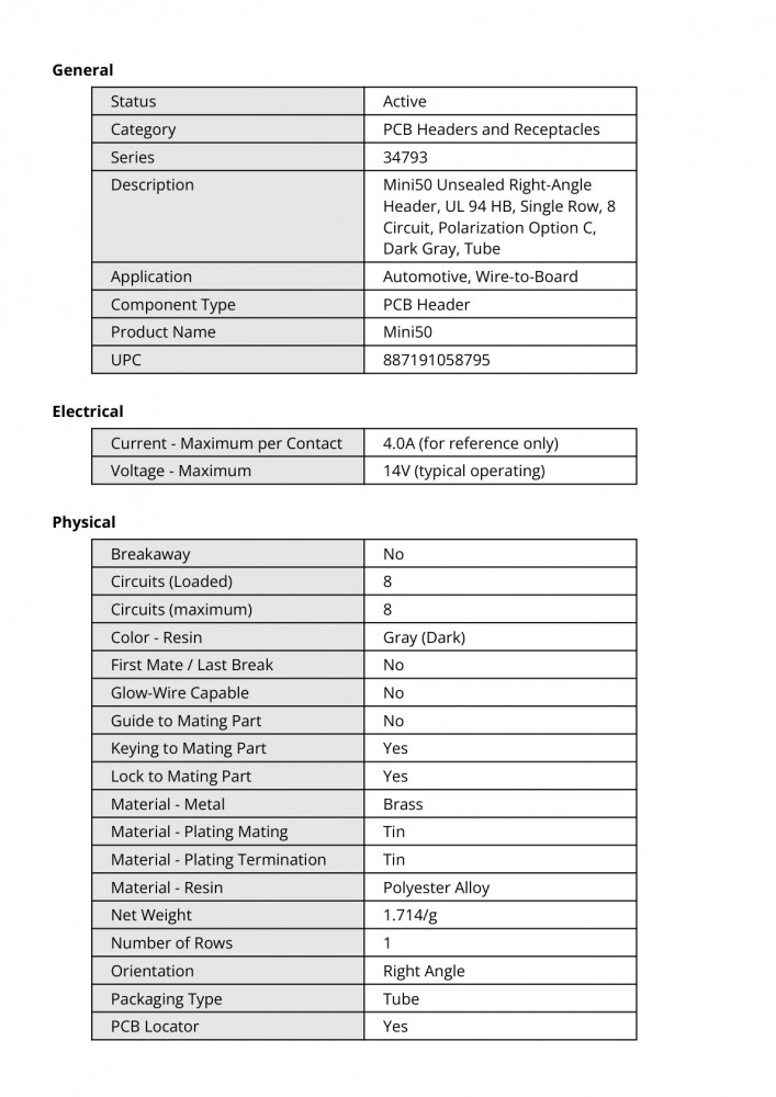 Product document preview, page 2