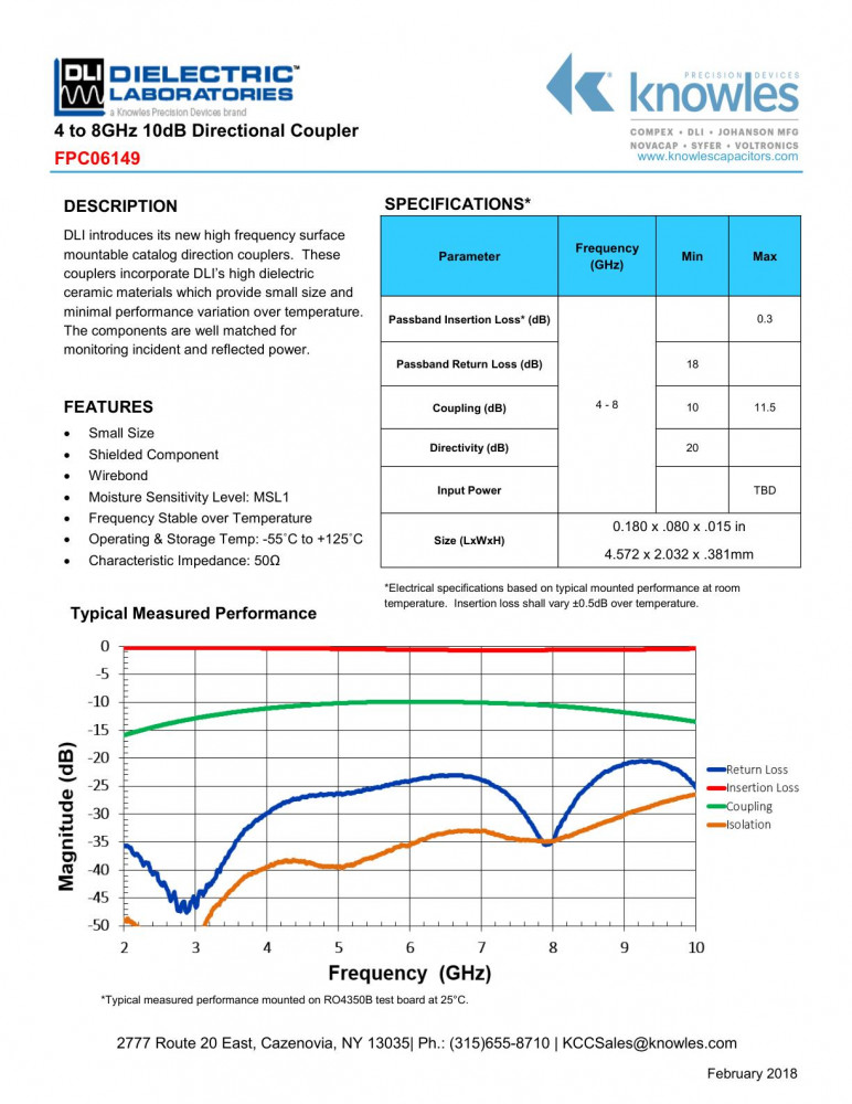 FPC06149 technical document page 1