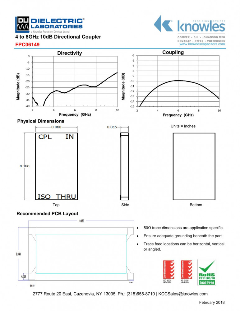 FPC06149 technical document page 2