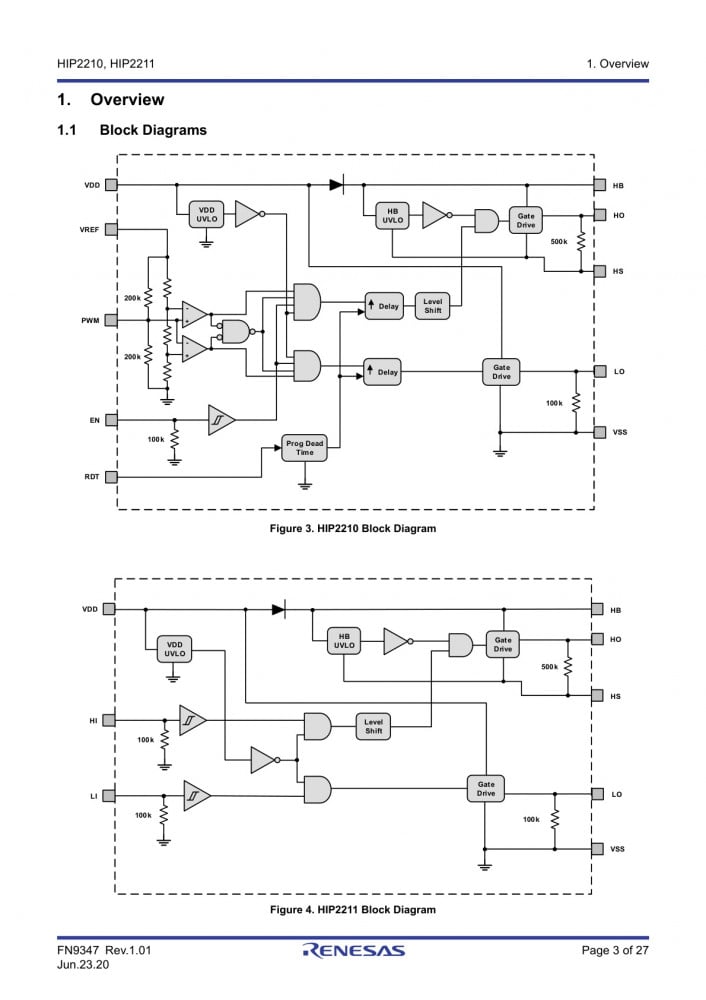 HIP2210 technical document page 3