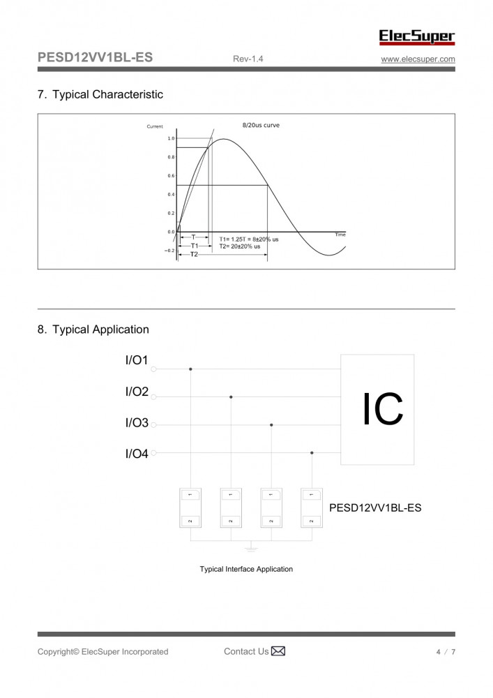 PESD12VV1BL-ES datasheet page 4