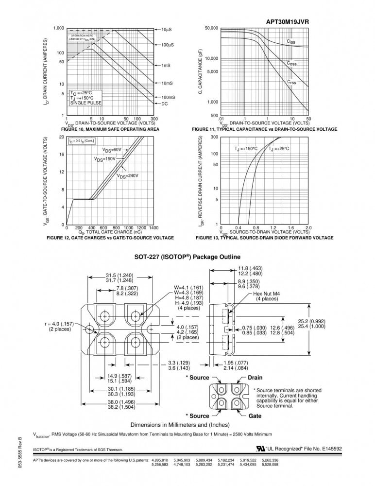 APT30M30JLL technical document page 4
