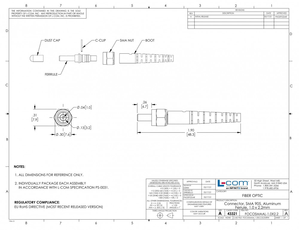 FOCOSMAAL-1.0X2.2 technical document preview