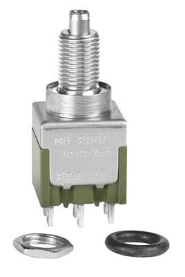 Bushing Mount Miniature Pushbutton for sale