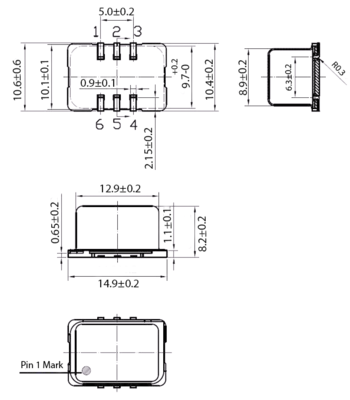 Raltron OX4115A-D3-0.5-19.200-3.3