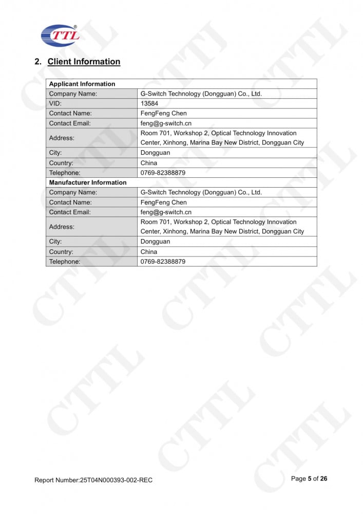 GT-USB-9070B technical document page 9