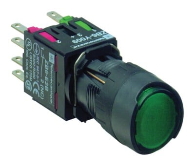 Schneider XB6AW4B1B Pushbutton Switch
