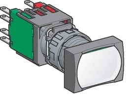 Schneider XB6AW3B5B Pushbutton Switch for sale