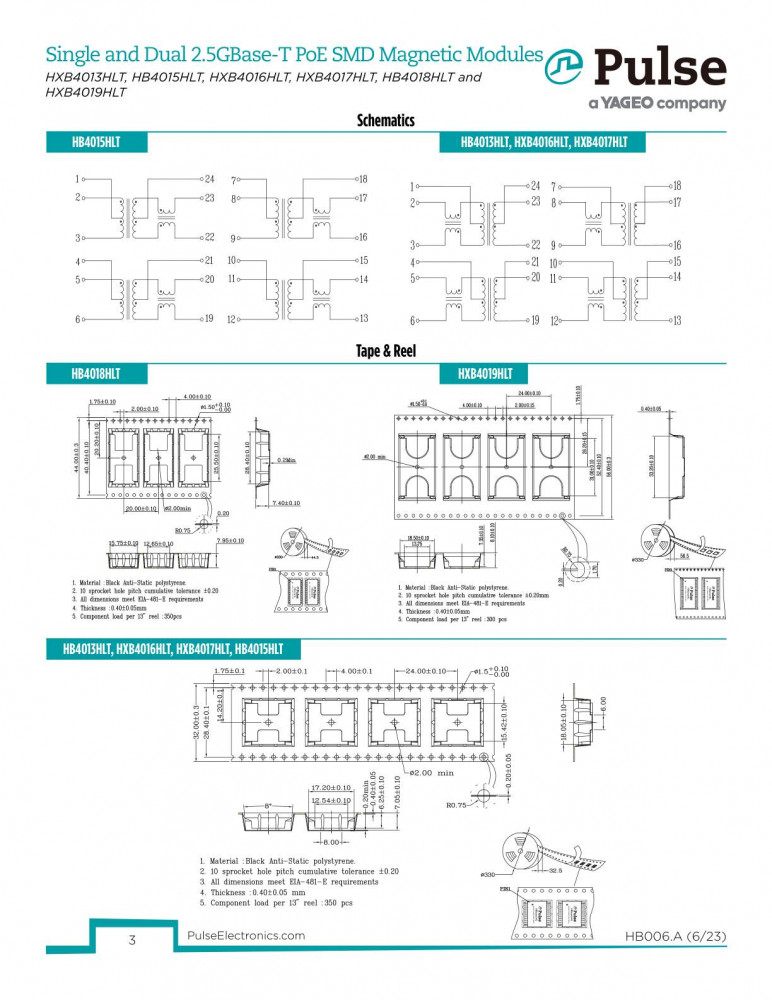 PULSE product document page 3