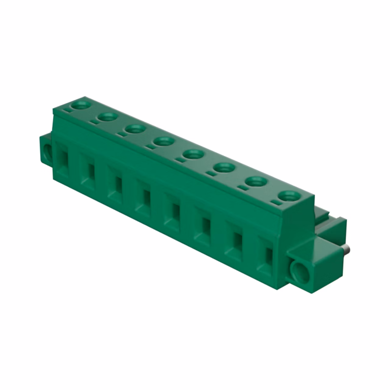 7.62mm Pitch Eurostyle Horizontal Plug, with Retention Screws, 8 Circuits for sale