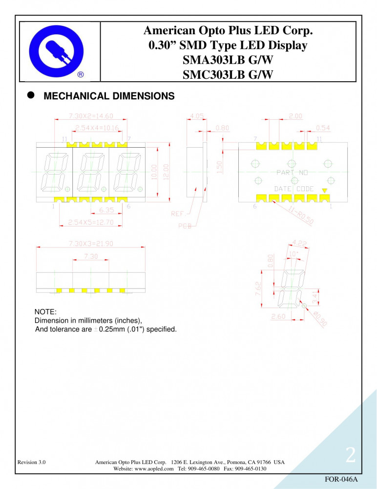 SMC303LB datasheet page 2