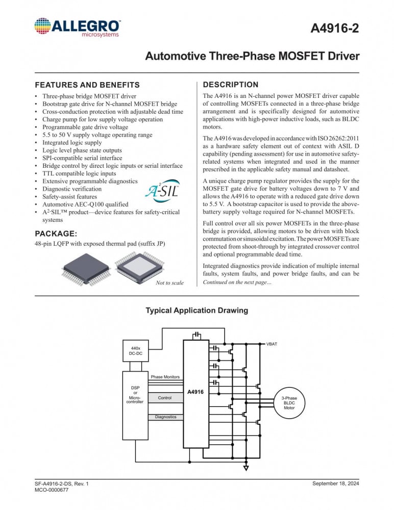 A4916 technical document page 1