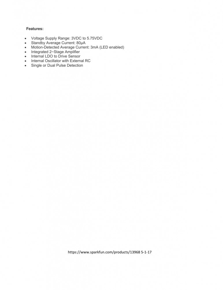SEN-13968 technical document page 2