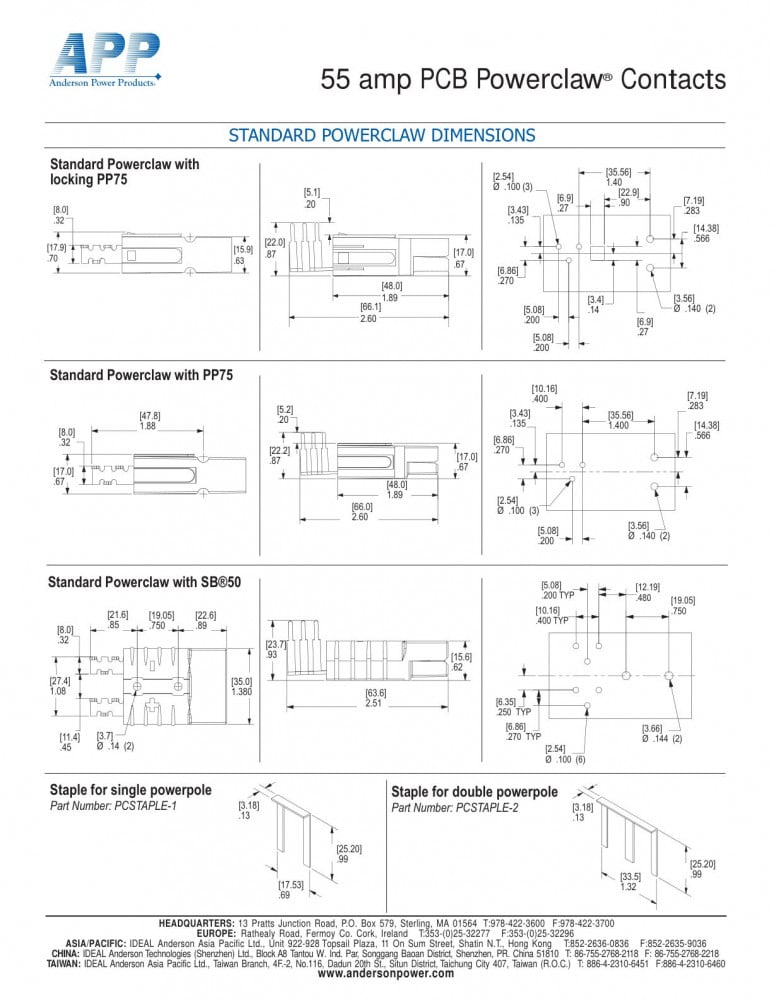 Anderson Power PCB contact document page 7