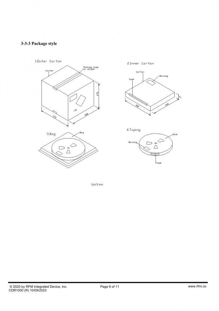 CDR1000 technical document page 6