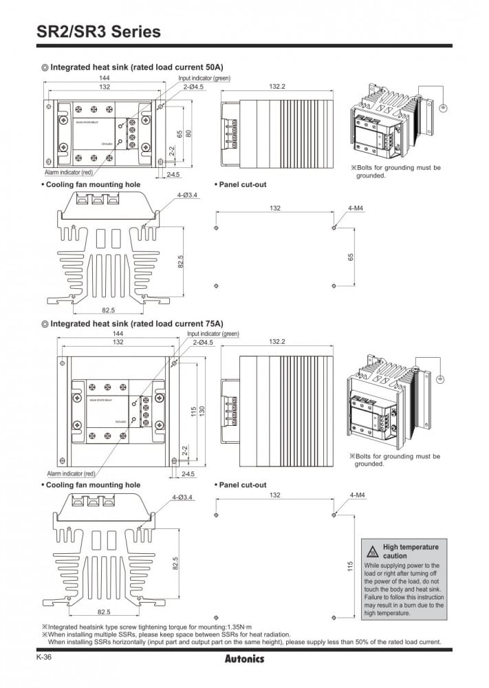 Autonics SR series datasheet page 5