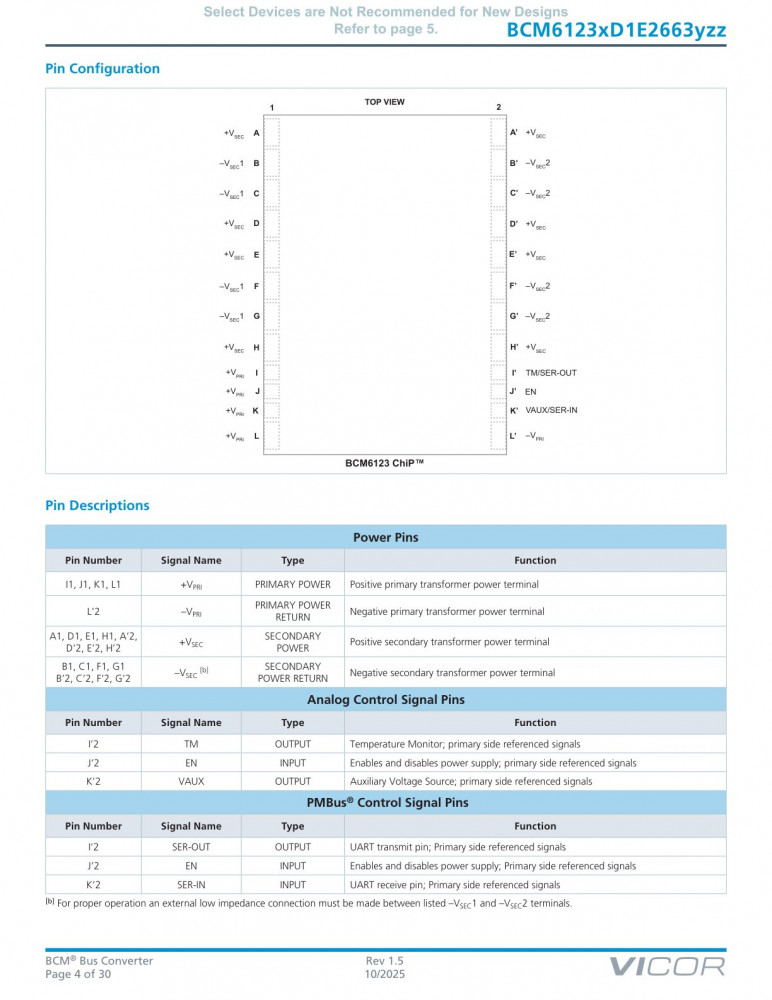 BCM6123 datasheet page 4