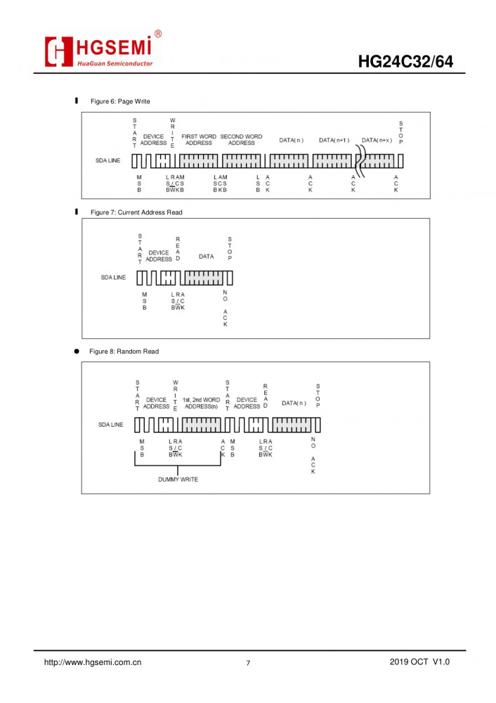 HG24C32M/TR datasheet page 7