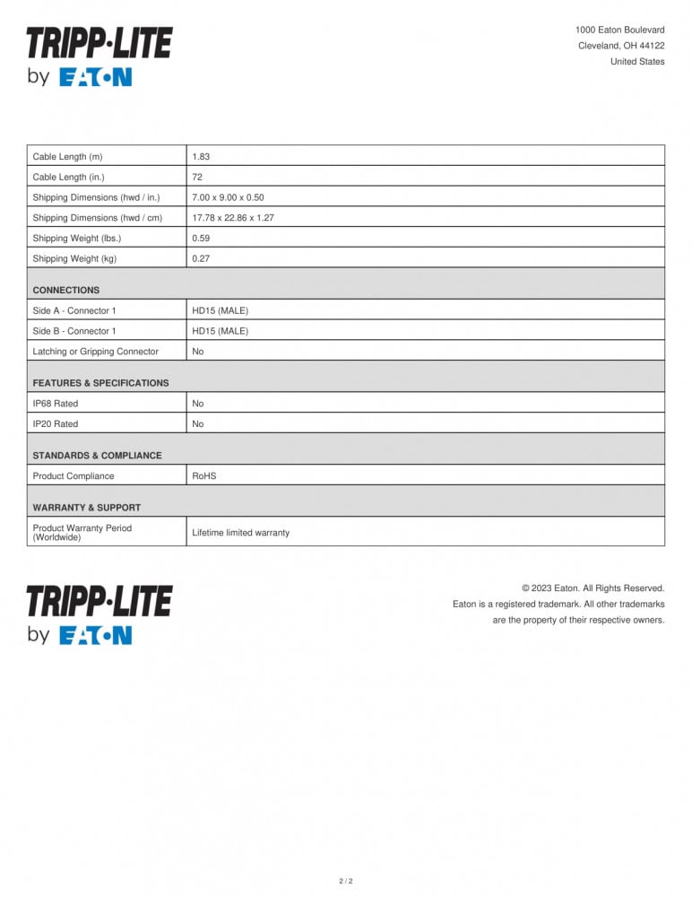 P502-006 technical document page 2