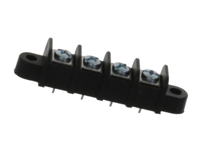 9.53mm Pitch Beau PCB Terminal Strip, Screw Terminal, 15 Circuits