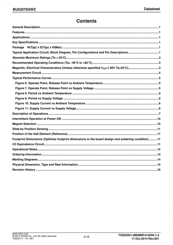 BU52075GWZ-E2 technical document page 2