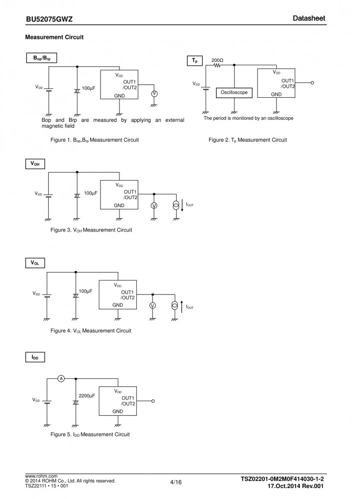 BU52075GWZ-E2 technical document page 4