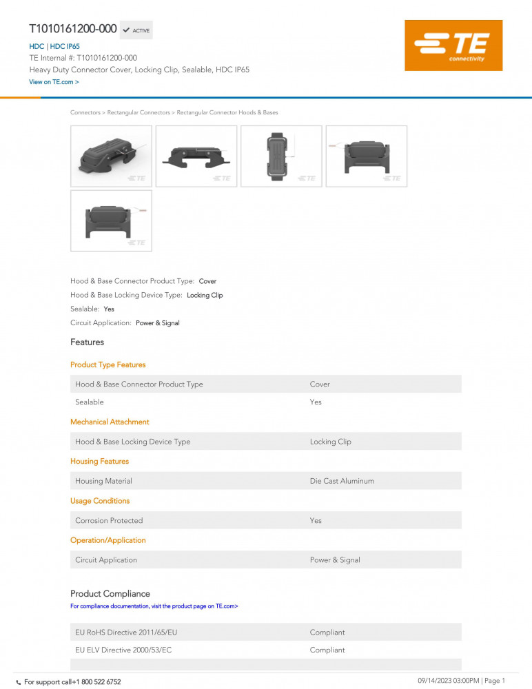 T1010161200-000 technical document page 1
