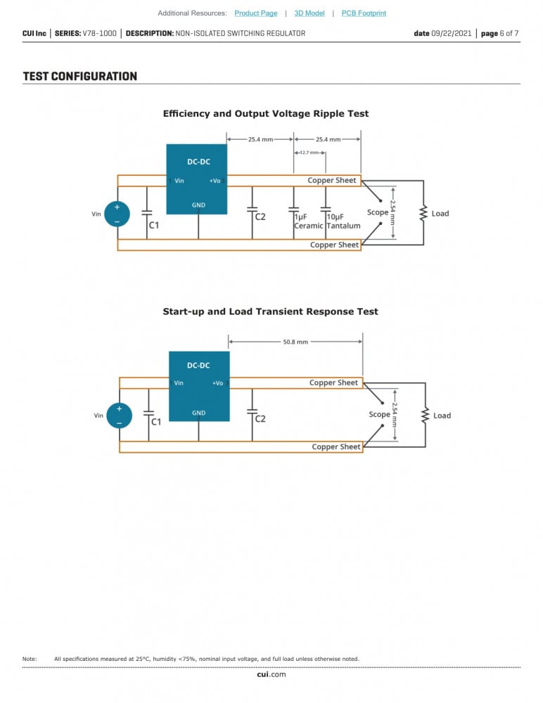 CUI V7806-1000 datasheet page 6