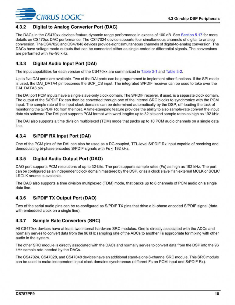 CS470xx technical document page 10