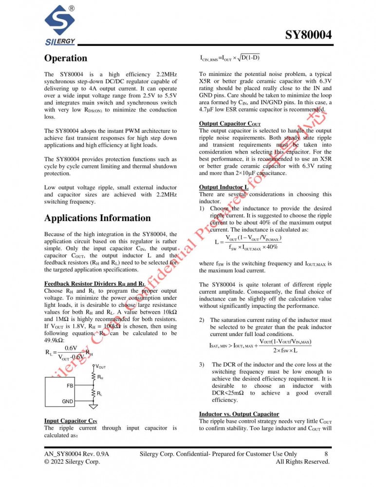 SY80004DQD datasheet page 8