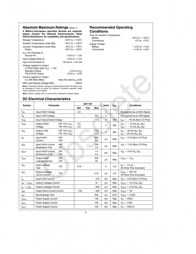 54F646 datasheet page 7