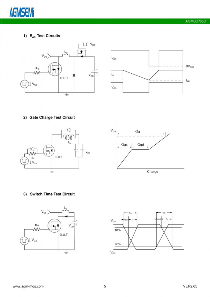 AGM60P85D datasheet page 5