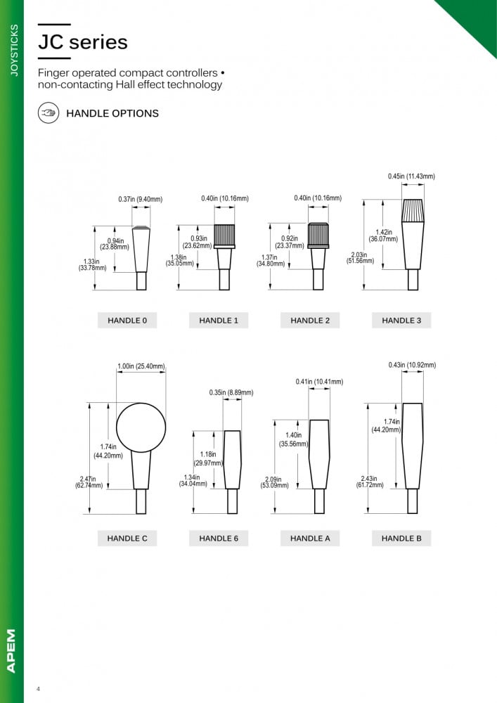 APEM JC series datasheet page 4