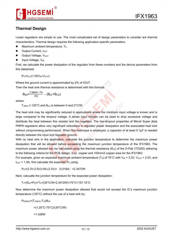 IFX1963 datasheet page 10