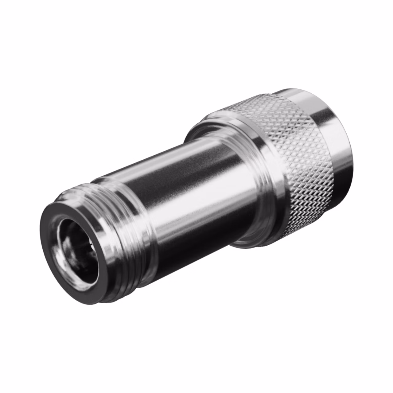 N Type Attenuator, Plug to Jack, Straight, 18 GHz, 2 Watt, 10 dB, without Hex for sale