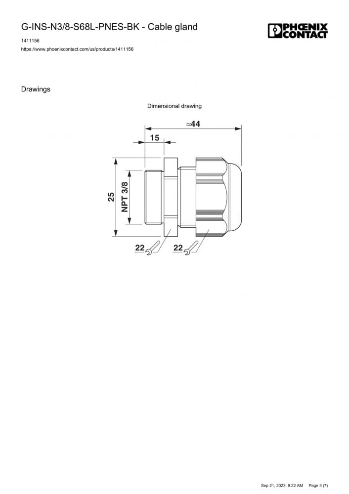Phoenix Contact 1411156 technical document page 3