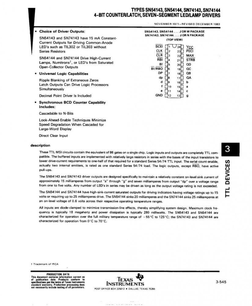 54144J/B datasheet page 4