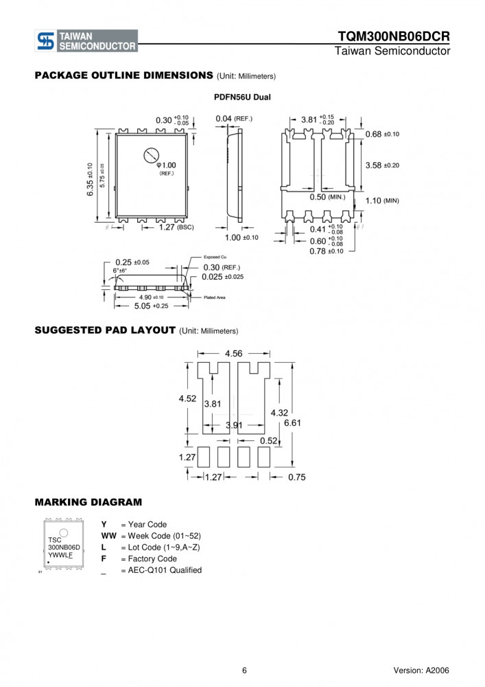 TQM300NB06DCR datasheet page 6