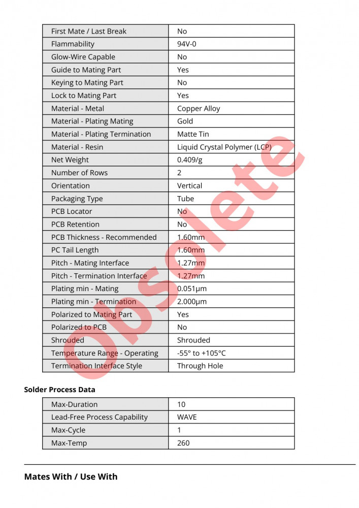 MOLEX 2010220012 technical document preview, page 3