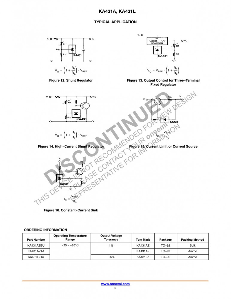 KA431 datasheet page 6