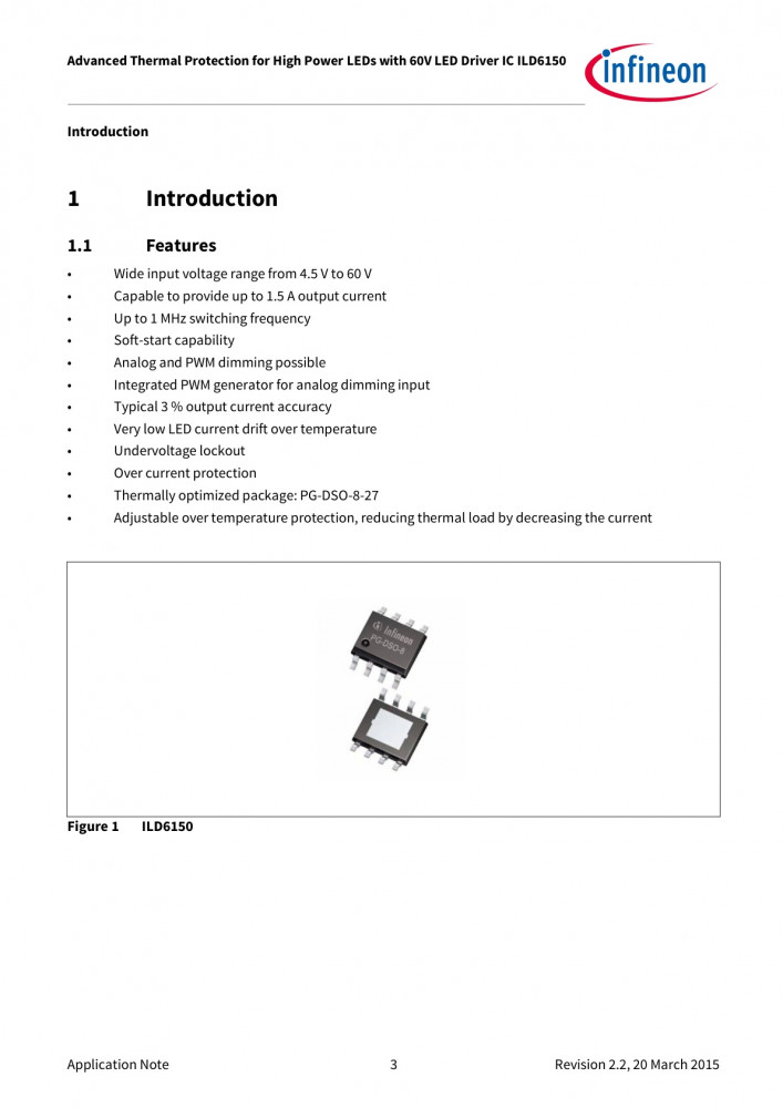 ILD6150 application note page 3