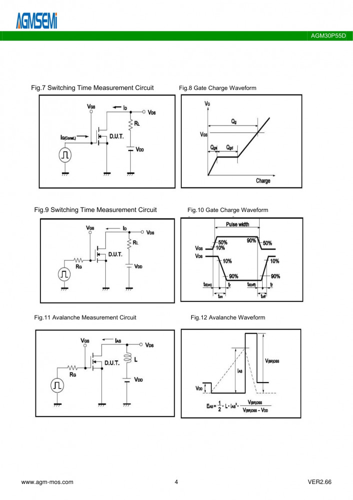 AGM30P55D datasheet page 4