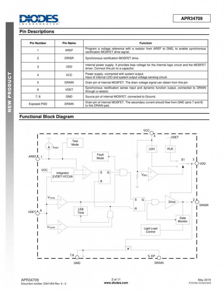 APR34709SP-13 technical document page 2