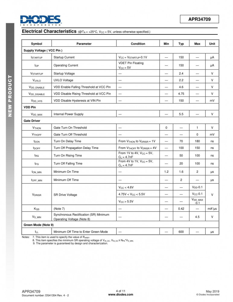 APR34709SP-13 technical document page 4